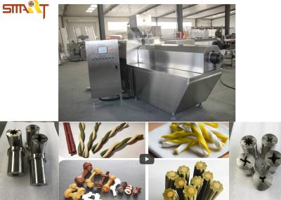 China Dental Chews Pet Food Processing Machinery 150kg/H Capacity for sale