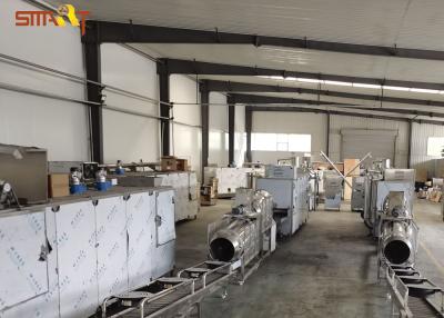 China Siemens PLC Control Pet Food Making Machine For Dog Cat SS Material for sale
