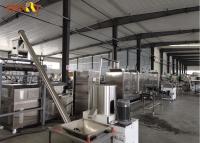 China Twin Screw Fish Feed Pet Food Extruder Machine Siemens PLC for sale