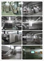 China Sweet Corn Chip Puff Snack Machine With Double Screw Extruder for sale