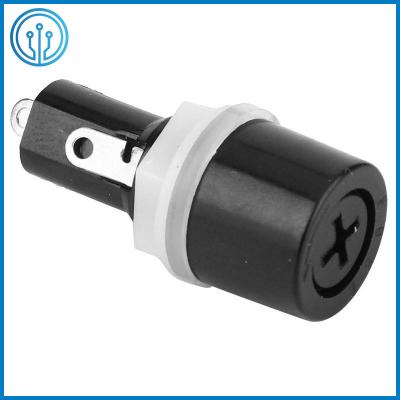 China Round Crosshead 20mm Screw Cap Inline Fuse Holder MF528 1A 5A 20A 60A 12V for sale
