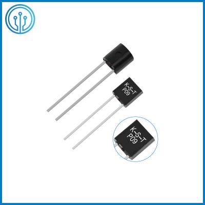 China TO92 Encapsulated 10K Ohm NTC Thermistor 3950 B-value for Temperature Control and Audio Applications for sale