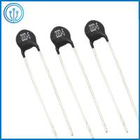 China Black Phenolic Resin Disc Type Power NTC Thermistor Thermal Resistor 22D-5 25D-5 for sale