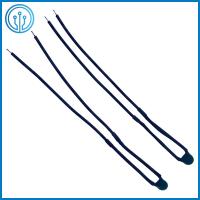 China Radial Leaded NTC Thermistor 10k Ohm 4050 B Value with UL1007 26AWG Extension Cord 90mm for sale