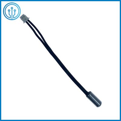 China Incubator Cylindrical Stainless Steel NTC Temperature Sensor 4x10mm 100K 3950 for sale