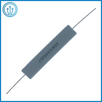 China SQP CR-L Ceramic Cement Resistor 20W 1000 Ohm 5% Tolerance for Charger Aging and Power Supply Circuits for sale