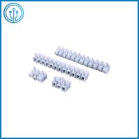 China M2.6 Screws Fixed Push Pull Connection Terminal Block 12 Ways T04-12S - 24A/15A Current Rating, 450V/300V Voltage for sale