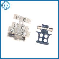 China FT06-3W Screw Fixed Fuse Terminal Block 6.3A 250V with PA66 Insulation and CE CQC VDE Certifications for sale