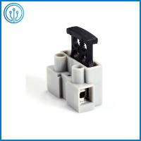 China FT06-1W Screw Terminal Block 6.3A 250V Fuse Holder for 2.5-4.0mm² Wire Connections for sale