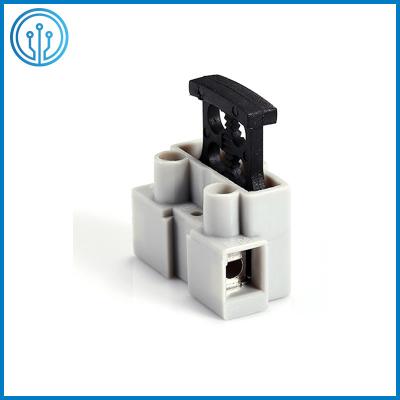 China FT06-1W Screw Terminal Block 6.3A 250V Fuse Holder for 2.5-4.0mm² Wire Connections for sale