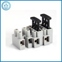 China PA66 Fused Terminal Block FT06-1W+FT06-3W - 32A 450V Rating with CQC CE VDE Certification for sale