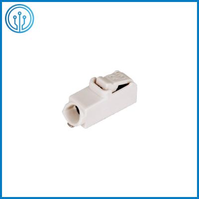 China UL 94V-2 Rated SMT PCB Push Wire Connector L01-N1P 600V 9A 2.7mm Height for sale