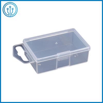 China UL 94V-2 Transparent Polypropylene Plastic Packing Box for Electronic Components - 100 to 400 Pieces per Carton for sale