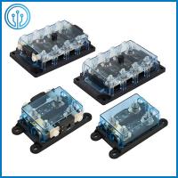 China Flame Retardant 1 2 4 6 Way Auto Fuse Holder for ANM ANMH Bolt On Fuse 32VDC 40A for sale