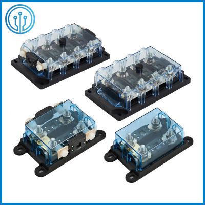 China Flame Retardant 1 2 4 6 Way Auto Fuse Holder for ANM ANMH Bolt On Fuse 32VDC 40A for sale