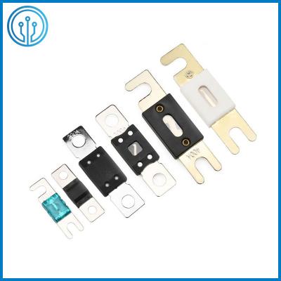 China MEGA MIDI Spade Plug-in Blade Bolt On Fuse 50-500A ANS ANM ANL Series 32-80V ROHS Certified for sale