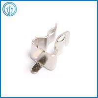 China Bussmann Keystone PCB Fuse Clip Holder 5x20mm 0.5mm Thickness Brass 10A 250VAC Rating for sale