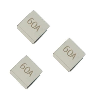 China Square Brick Ceramic Surface Mount Fuse 8810T 20A to 50A 125Vdc Time Lag Overcurrent Protection for sale