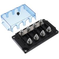 China 4 Way ANM-B4 Auto Car Fuse Block 30A-500A 32V DC for ANMH Forkbolt Fuse for sale