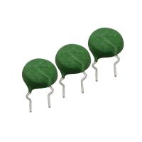 China Green Silicone Resin PTC Thermistor MZB-16W470RH 47 Ohm 130C 27A 280VAC Overcurrent Protection for sale