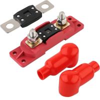 China 100A MEGA Bolt Down Fuse Holder with Insulating Cover for Marine RV Solar for sale