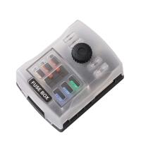China 6 Way Marine ATO ATC Blade Fuse Block 12-24VDC with Negative Bus Dual Positive Terminals LED Indicator for sale