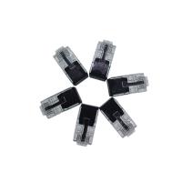 China Cat5e Shielded RJ45 Modular Plug Connector 8P8C with 120 Ohm Resistor - 1.5A Rating, 750 Insertion Cycles for sale