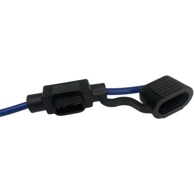 China Mini Waterproof Inline Blade Fuse Holder 14AWG 600mm 32V for Car Van Boat Automotive for sale