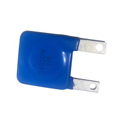 China Square VDR Metal Oxide Varistor MOV 34S201K 130VAC 200V 40kA Voltage Dependent Resistor for sale