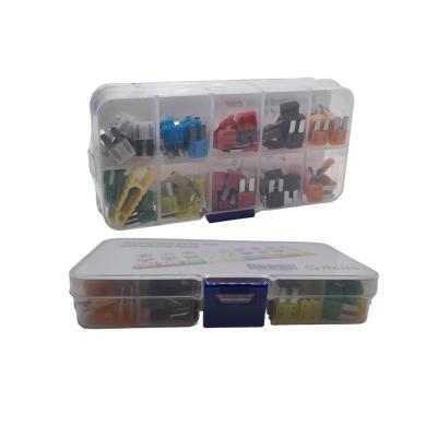 China 100Pcs Micro2 Auto Blade Fuse Kit 5A-30A for Car Truck SUV Boat RV ATV UTV for sale