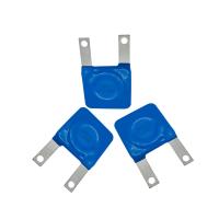 China 34mm Square Radial Leaded Metal Oxide Varistor MOV 34S201K 130VAC 170VDC 40KA for sale