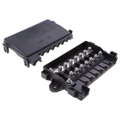 China ZC-1M7S 7 Way DC MEGA MIDI Fuse Box 200A Heavy Duty Power Distribution Block for RV Car Boat Bus for sale