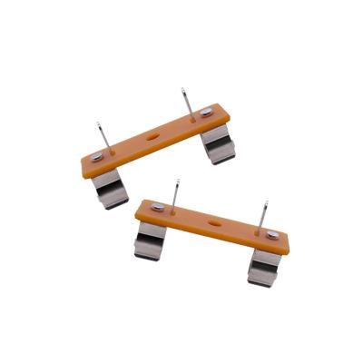 China PCB Mount Cartridge Fuse Holder Clip for 5x20mm 6x30mm Glass Ceramic Fuse 250V 25A for sale
