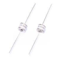 China Fail Safe 2 Pole Through Hole 8x6mm GDT Gas Discharge Tube 75V-2000V Range with 500A Surge Current Protection for sale