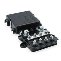 China Mega Midi 5 Way High Load Fuse Holder Power Distribution Box 48V DC 500A Max with Cover for Automotive for sale