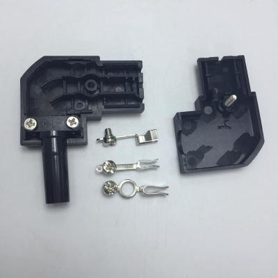 China JA-2231-2 C13 Right Angle IEC Socket Power Connector 10A 250V UL Certified Receptacle for sale
