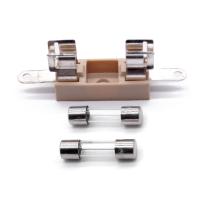 China CNAMPFORT XY-15A PCB Mount Fuse Block PTF-10 6.3A 250V for 5x20mm Glass Tube Fuse for sale