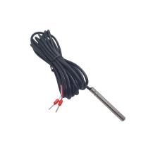 China 2 Wire 6mm Dia 60mm Long PT1000 Class B RTD Sensor 3m For Solar Water Heater Collector Temperature Sensing Controller System for sale