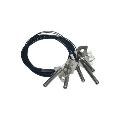 China T Shape NTC Temperature Sensor 100K 1% 3950 For Microwave Oven Toaster Oil Expeller for sale
