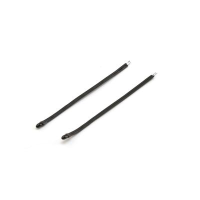 China Epoxy Coated NTC Thermistor MF52D 10K Ohm 3435 B Value with UL2651 30AWG Cable 100mm for sale
