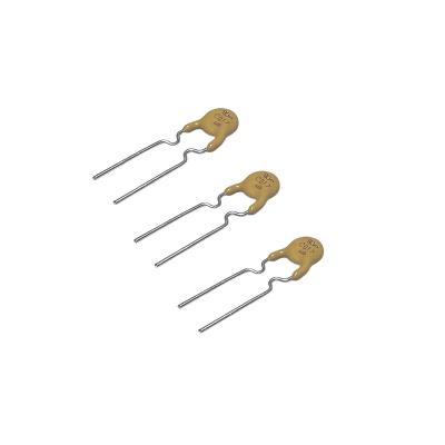 China Radial Leaded PPTC Resettable Fuse 60V 72V 0.17A Hold Current TRC017 RXEF017 Replacement for sale