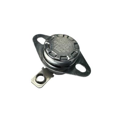 China TM52 KSD Bimetal Thermostat 30A 250V 120C Normal Closed Thermal Switch KSD302 for Steam Heater for sale
