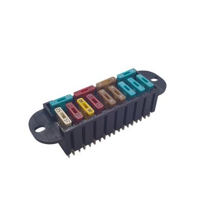 China 4 Plus 9 Dual Way Blade Fuse Holder Block 46.3722 12V 5-25A for AvtoVAZ Lada 2016 for sale