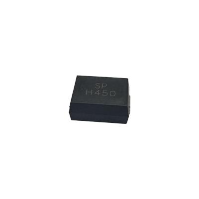 China Epoxy Coated SMD PTC Thermistor SPSMD4032H450RN450 Withstand 380VAC for RS485 Communication Interface Protection for sale