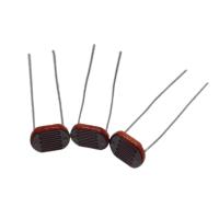 China Visible Light Sensor CDS Photoresistor GL10516 GL10528 GL10537 GL10539 5-100KΩ 200V Photocell for sale