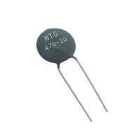 China Silicone Coated Power NTC Thermistor MF72 47D-20 47 Ohm 4A Copper Lead Inrush Current Limiter for sale