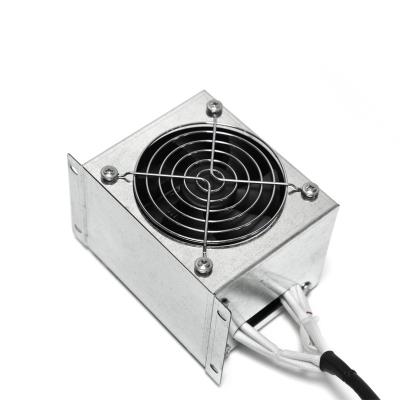 China PTC Drying Machine 220V 400W Thermistor Heating Element with Fan for Control Cabinet Dehumidifier for sale