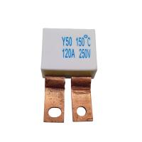 China High Current Thermal Cutoff Fuse Link Y50 150C 120A 250V for Electric Heater Car Appliances for sale