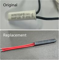 China MICROTEMP GAAP1235 Replacement Thermal Cutoff Fuse 10A 250V 77C for Refrigeration for sale