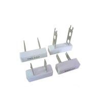 China Radial Ceramic Cement Resistor Assembly 5W 10 Ohm with Thermal Fuse Overheat Protection for sale